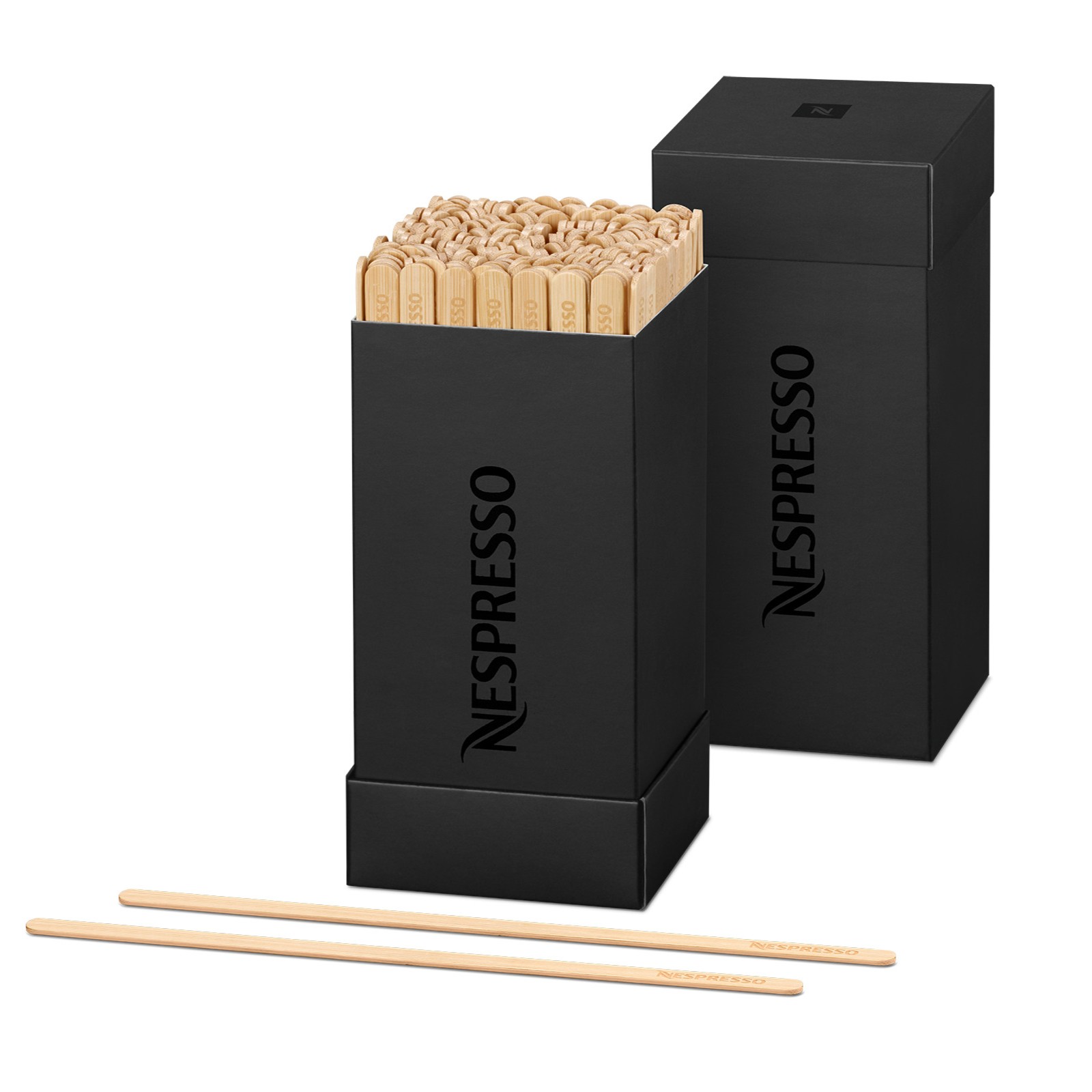 Bamboo Coffee Stirrers 175 mm - Nespresso Pro